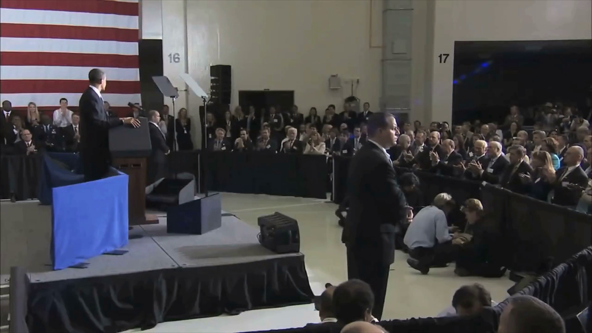 Audience Clapping President Obama Stock Footage SBV-300105203 - Storyblocks