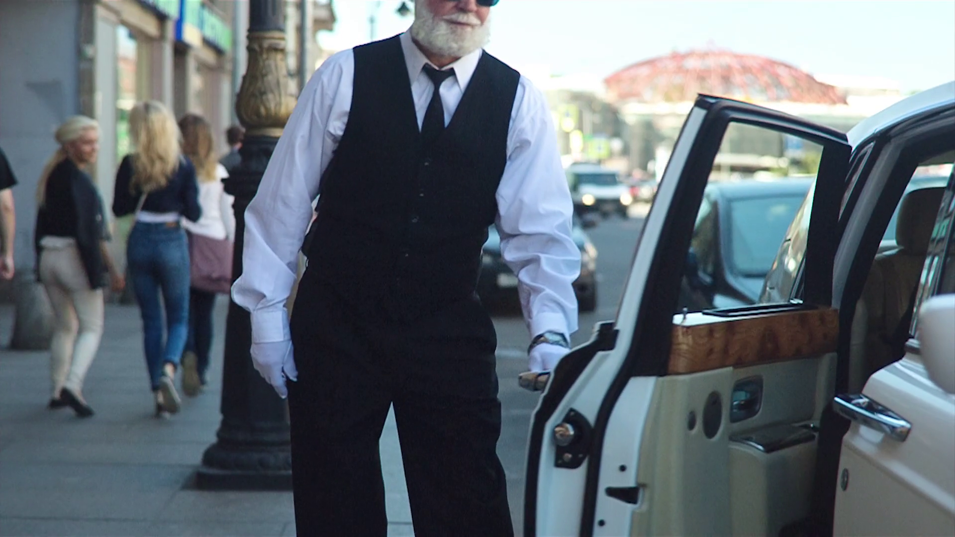 Bearded Driver Near Luxury Car Stock Footage SBV-306218666 - Storyblocks