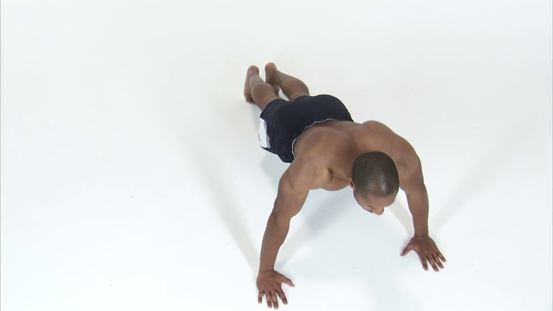 Black Man Doing Push-Ups Stock Video Footage - Storyblocks