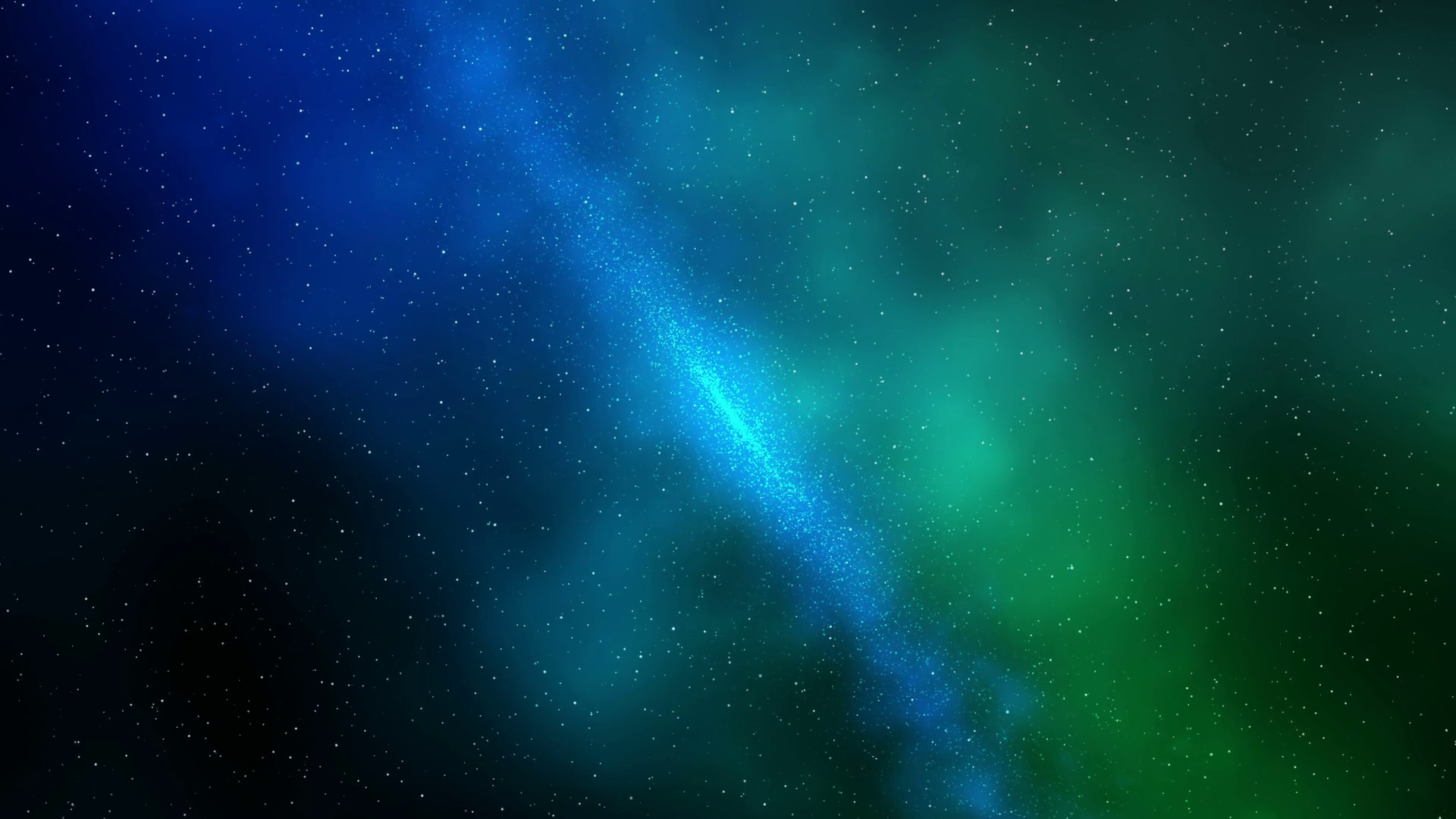 Blue Green Starry Sky In Galaxy Stock Motion Graphics SBV-300142426 ...