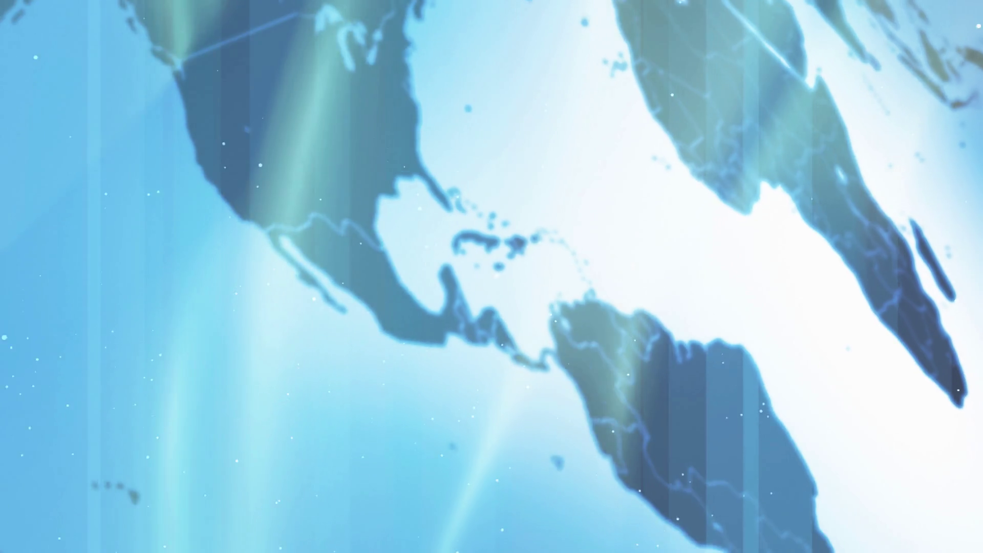 Bright Blue Map With Bubbles Stock Motion Graphics SBV-300080158 ...