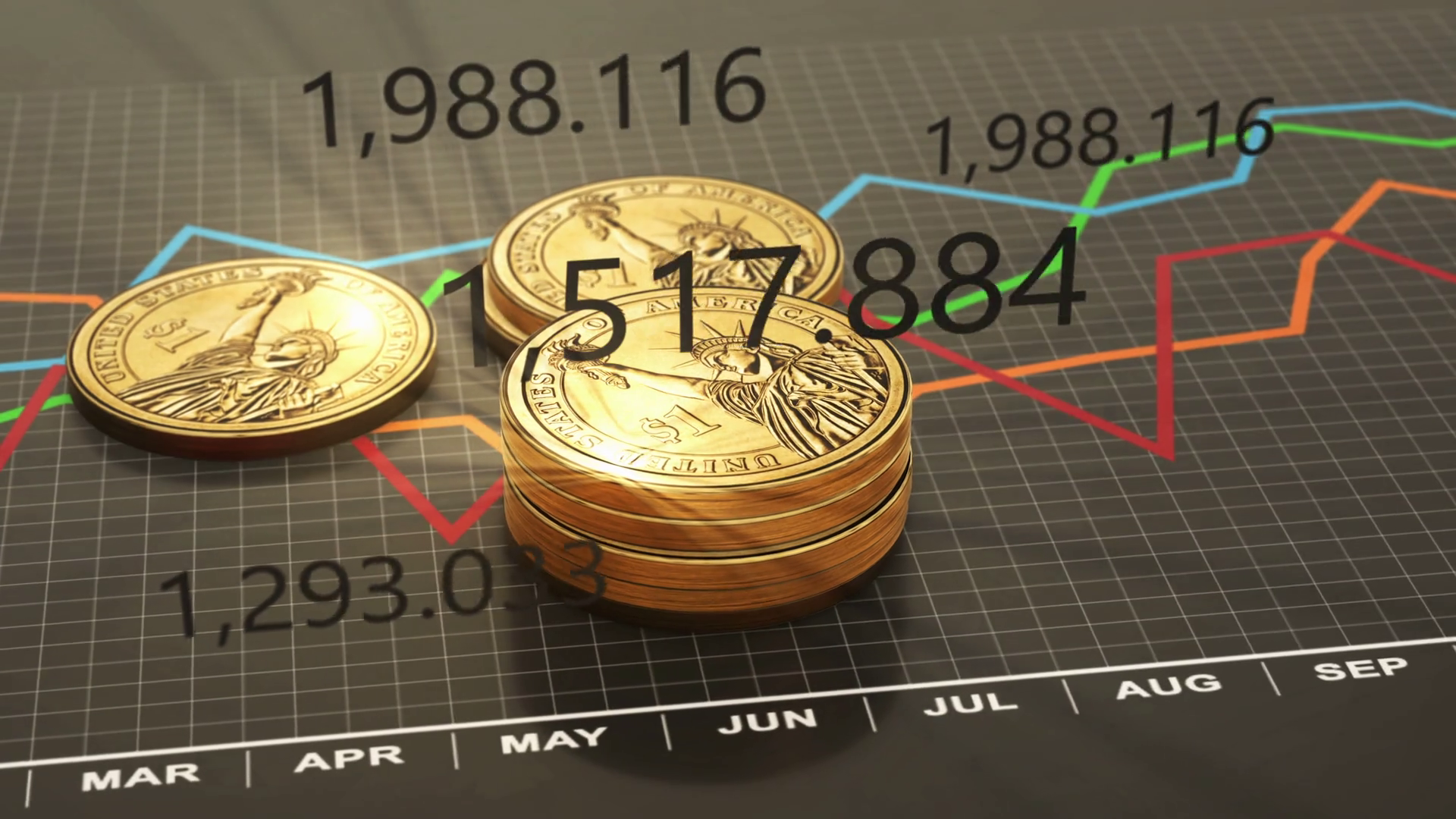 Budget Business Chart Investment Statistics Stock Motion Graphics SBV ...