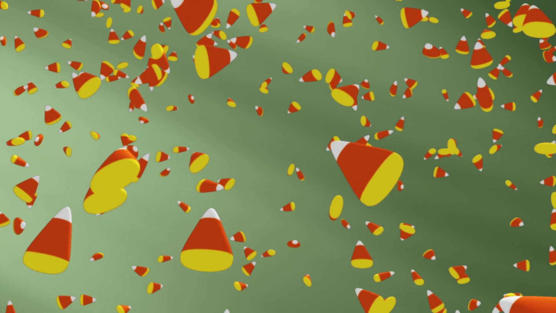 Candy Corn On Green Stock Motion Graphics SBV-300076865 - Storyblocks