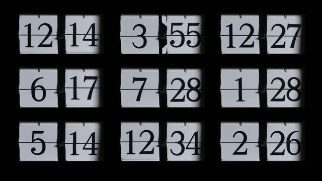 Digital Clock Time | Effects and Overlays motion backgrounds - Storyblocks