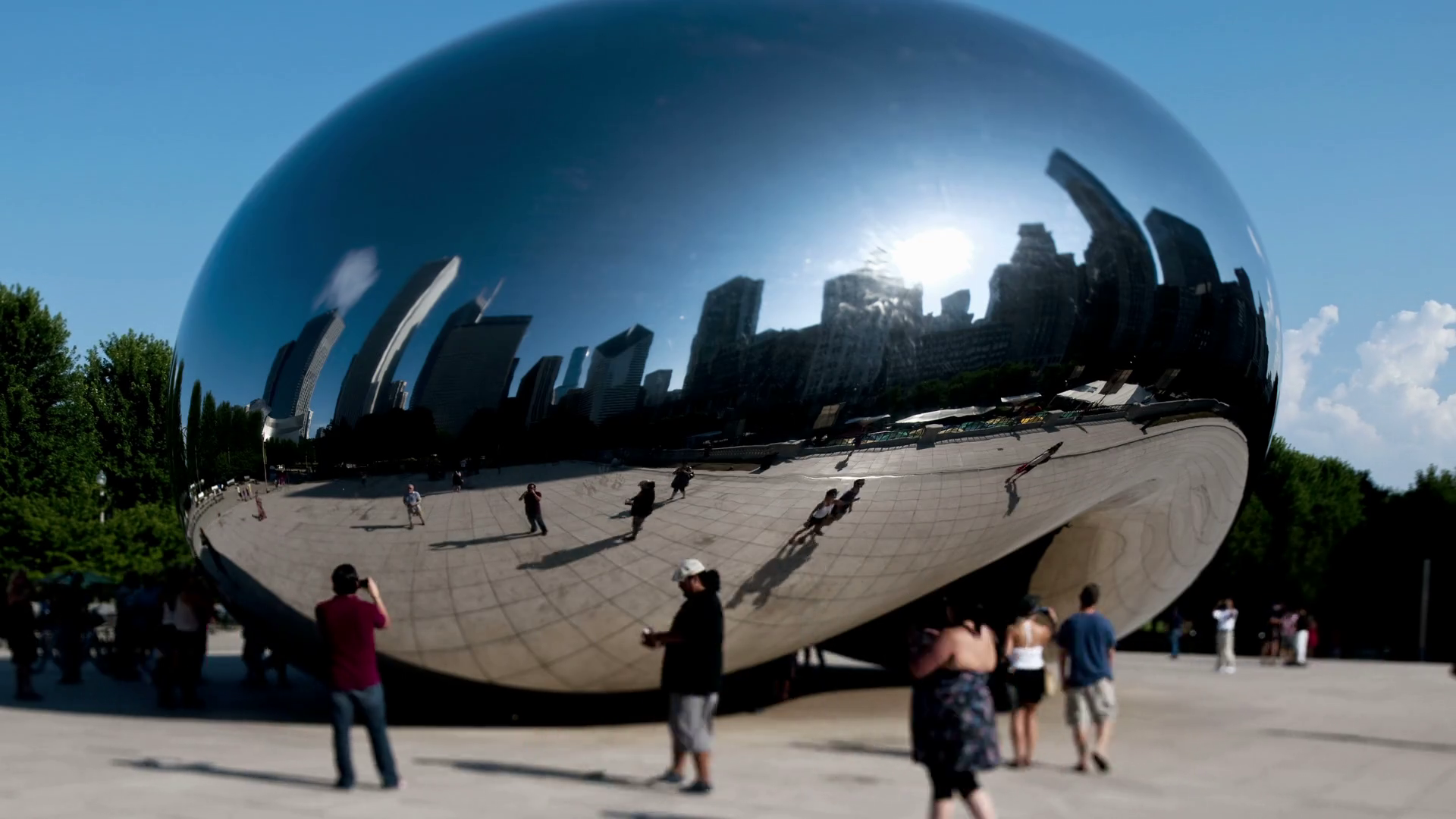 Chicago Bean Timelapse Stock Footage SBV-300158025 - Storyblocks
