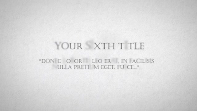 Titles Template Templates Royalty-Free - Storyblocks