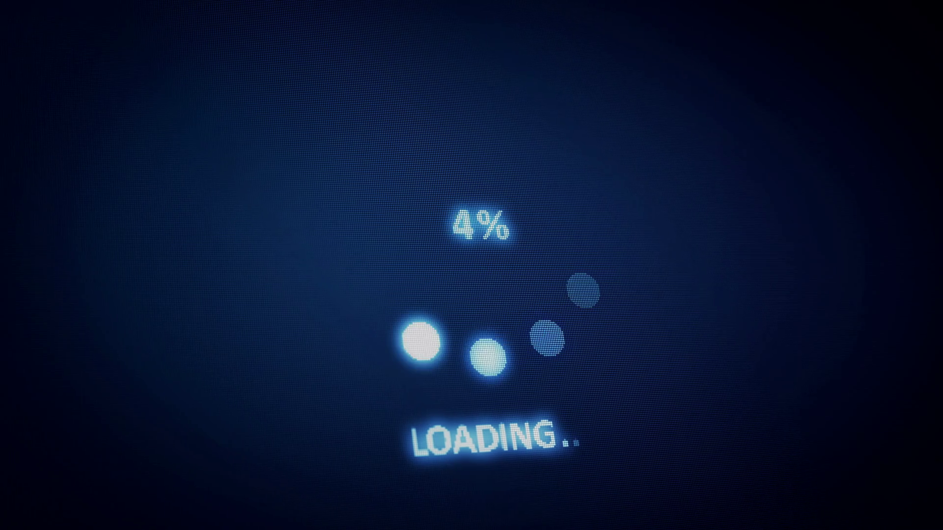 Circle Loading Process To Complete Blue Stock Motion Graphics SBV ...