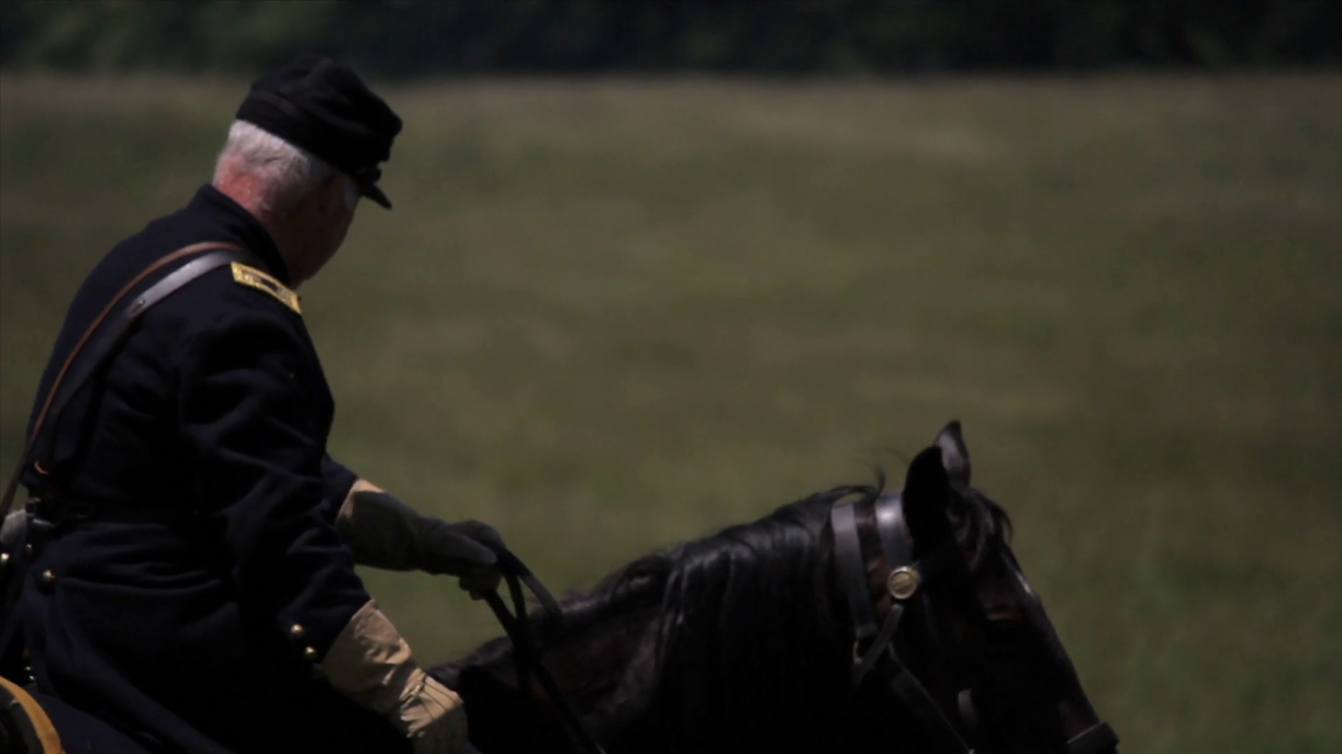 Civil War Union Mounted Officer Stock Footage SBV-300155129 - Storyblocks