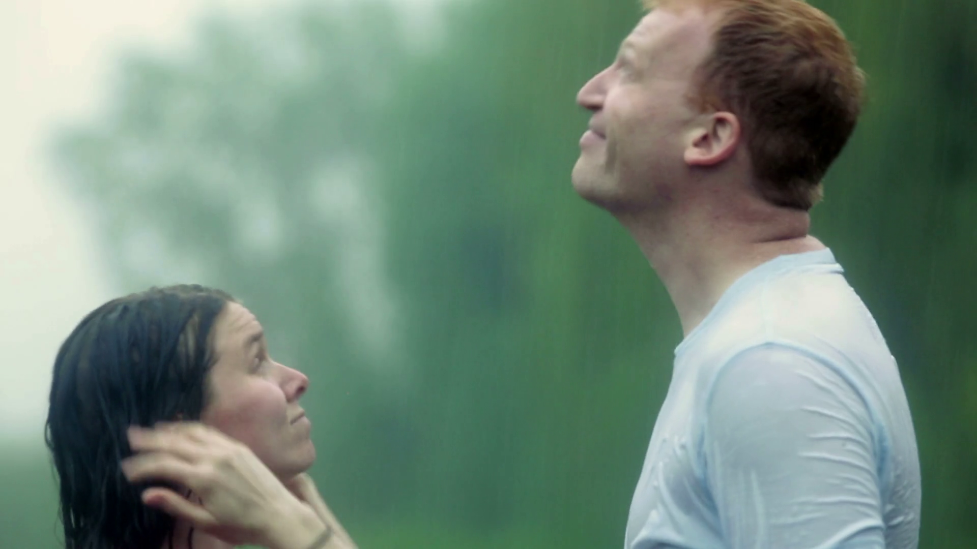 Couple Hug in Rain Stock Video Footage 00:19 SBV-300203591 - Storyblocks