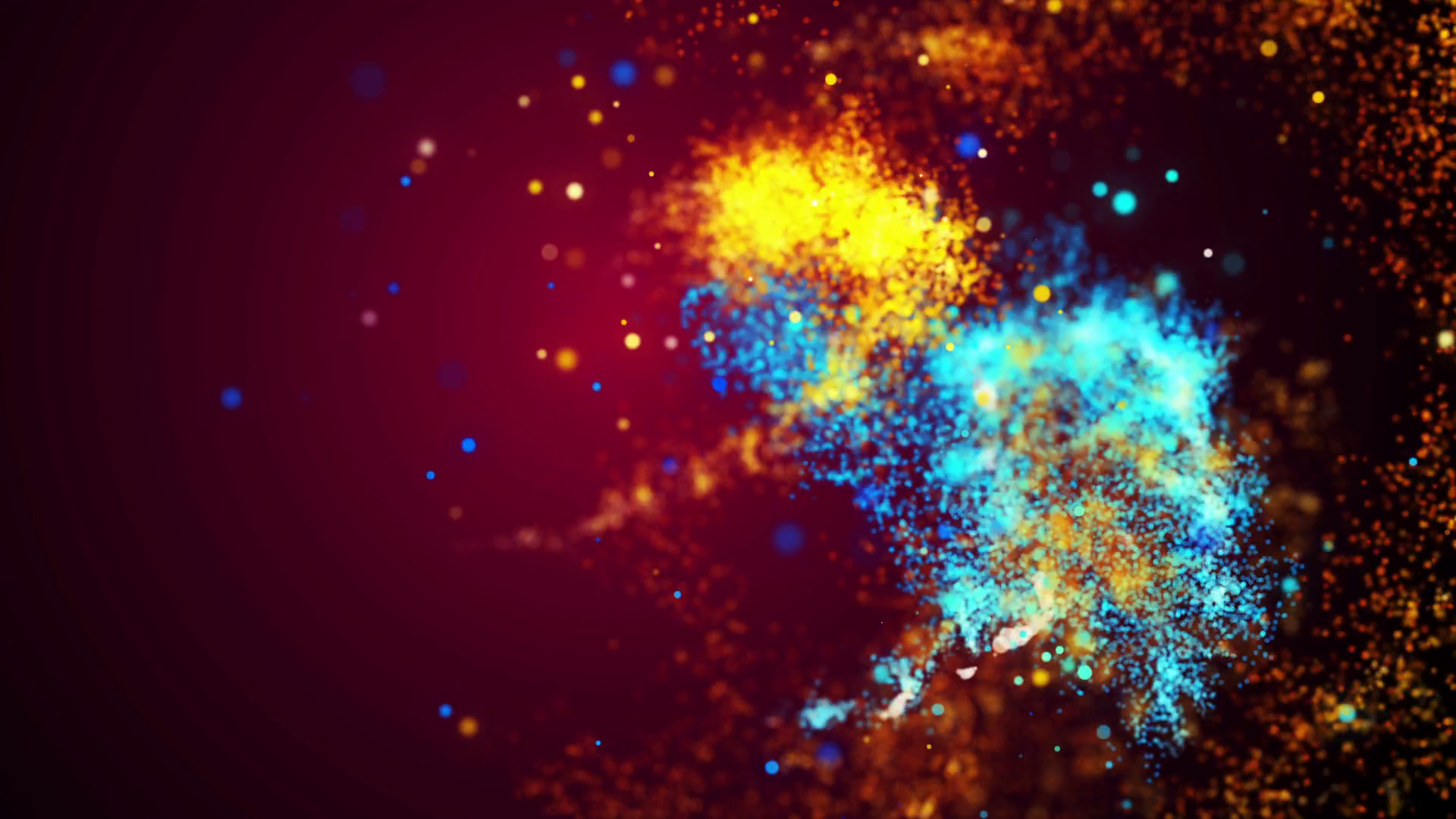 Dancing Fire Water Particles Light Streak Stock Motion Graphics SBV ...