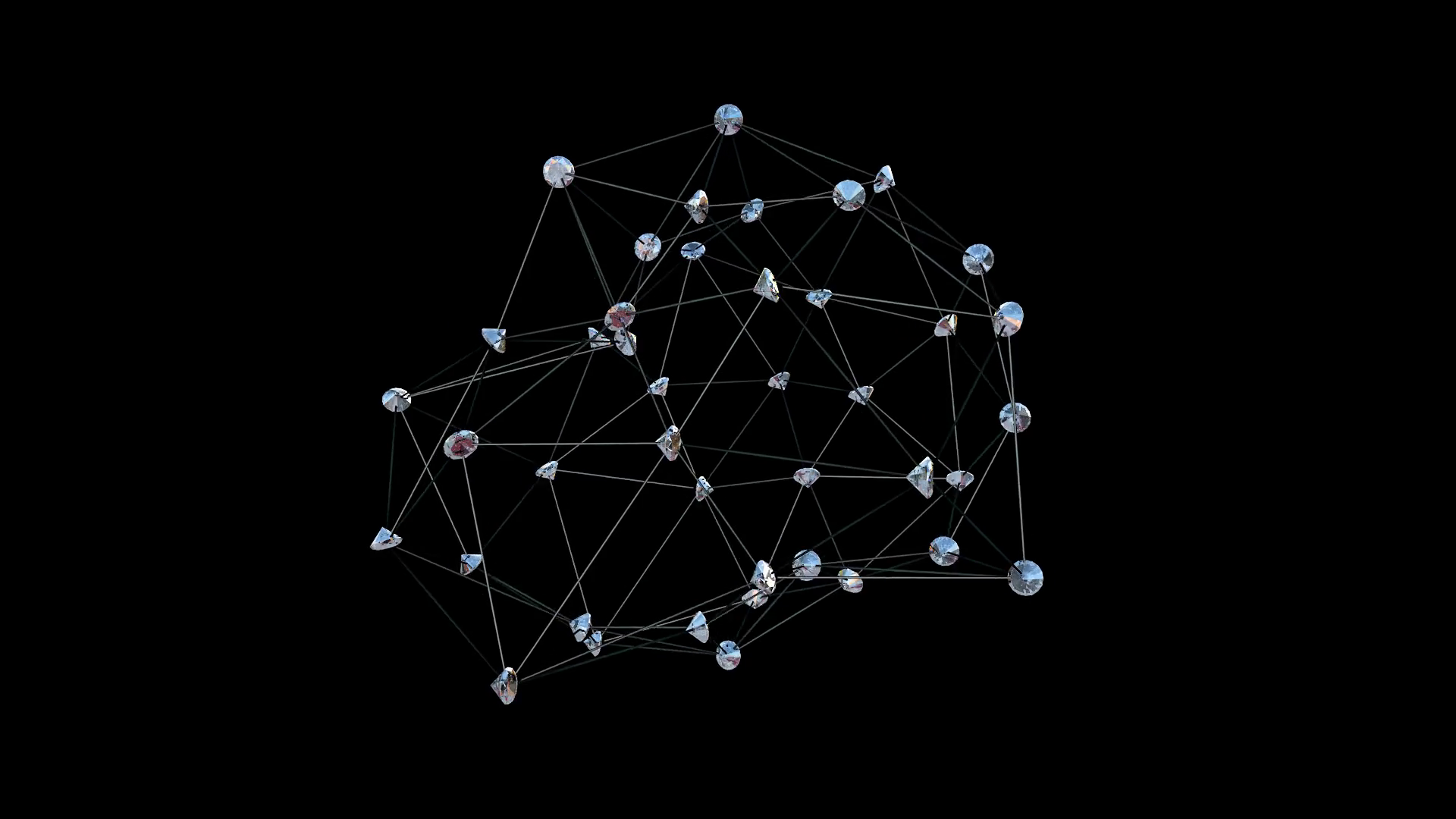 Diamonds Atom Shape Alpha Channel Stock Motion Graphics SBV-304862860 ...