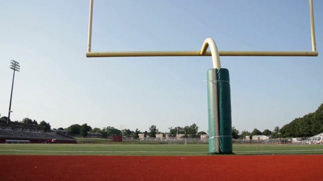 Soccer Field Goal Post Zoom In Stock Footage: Royalty-Free Video Clips ...