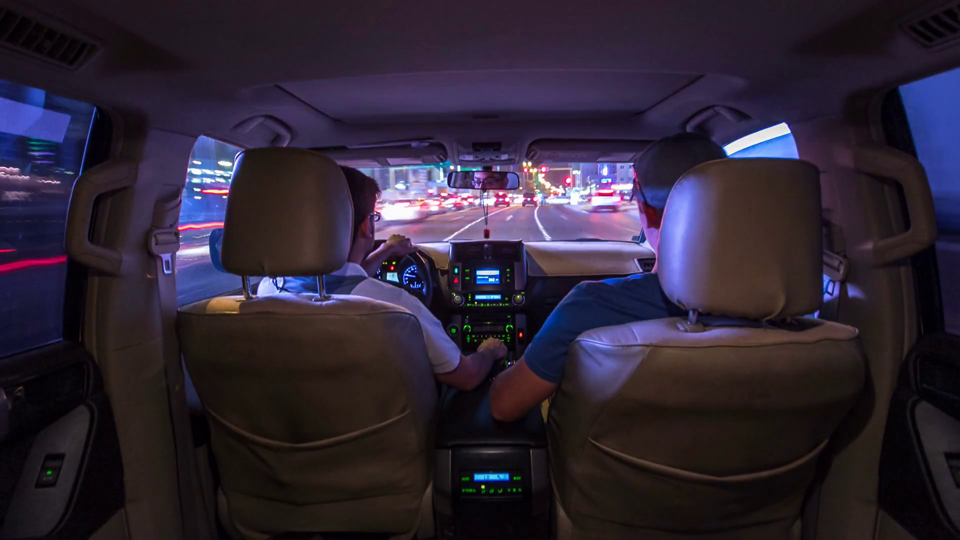 Drive Through Traffic In City Highway Stock Footage SBV-307334211 ...