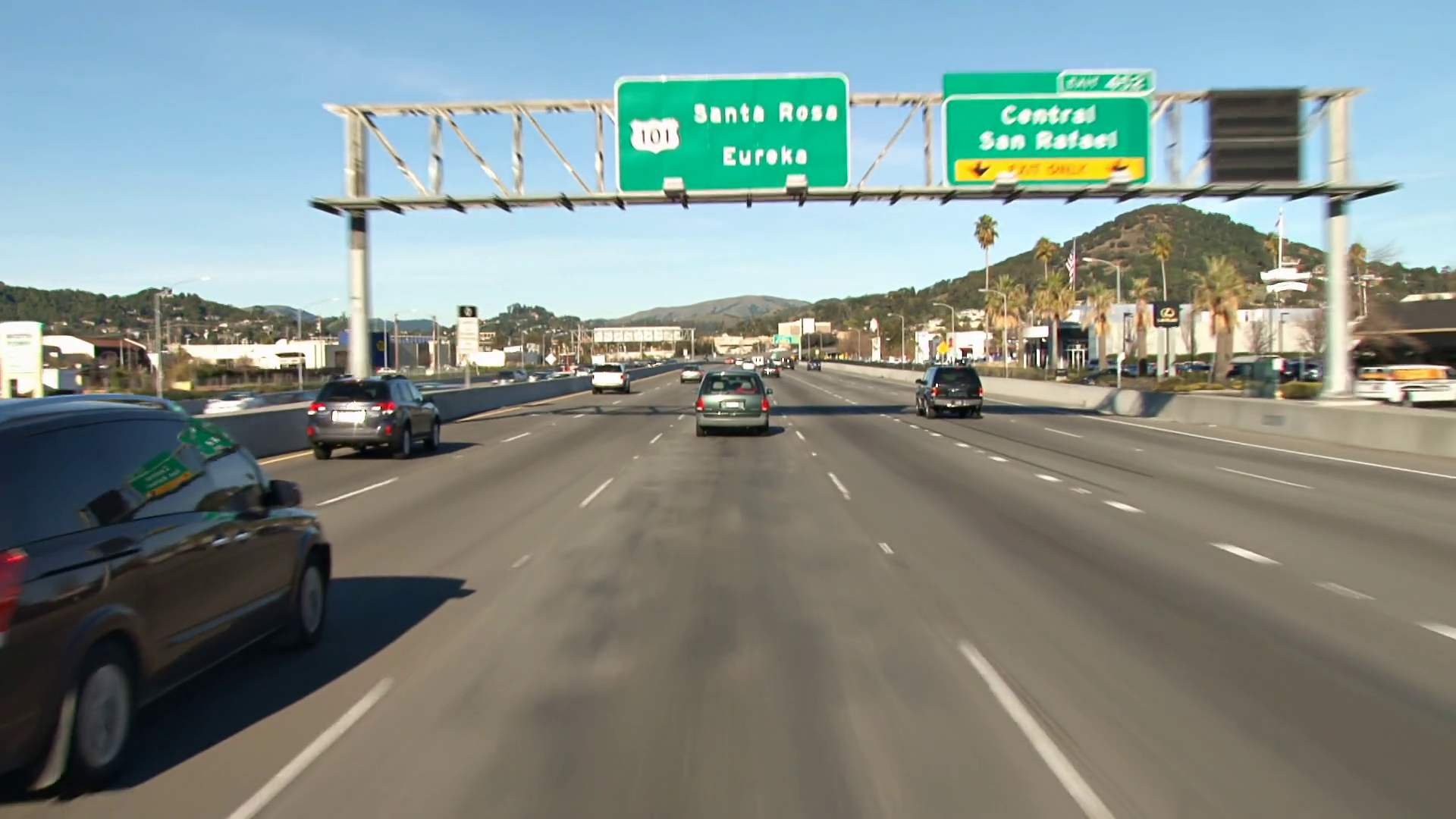 Driving On Highway 101 Stock Footage SBV-300129215 - Storyblocks
