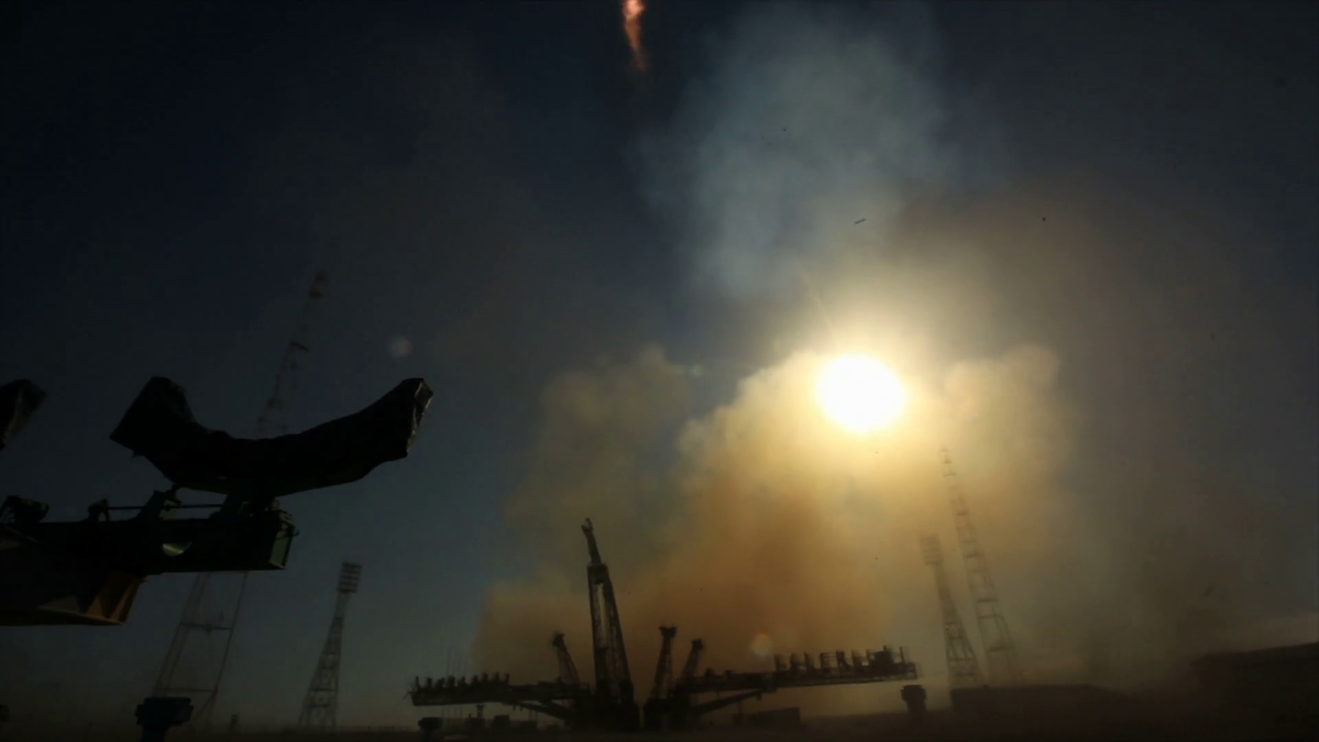 Dust Debris Rocket Launch Stock Footage SBV-300101968 - Storyblocks