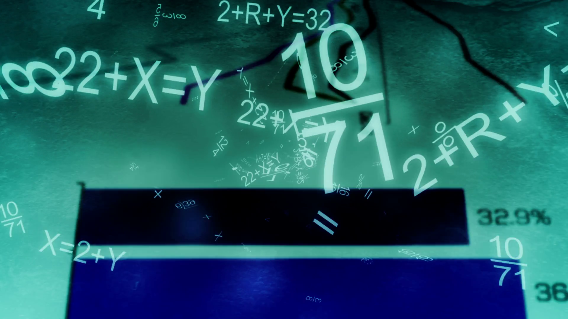 Exploding Math Equations Graphs Stock Motion Graphics SBV-300171457 ...