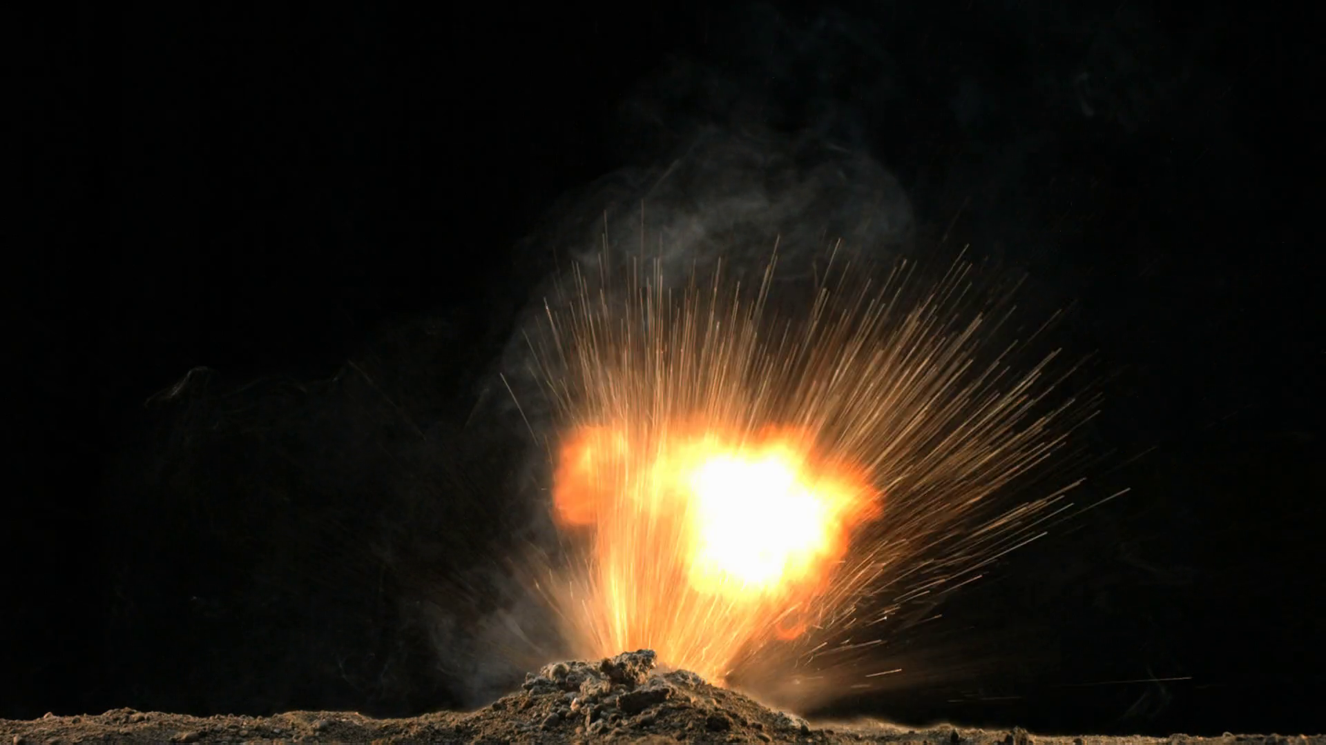Exploding Mound Stock Footage SBV-300080834 - Storyblocks