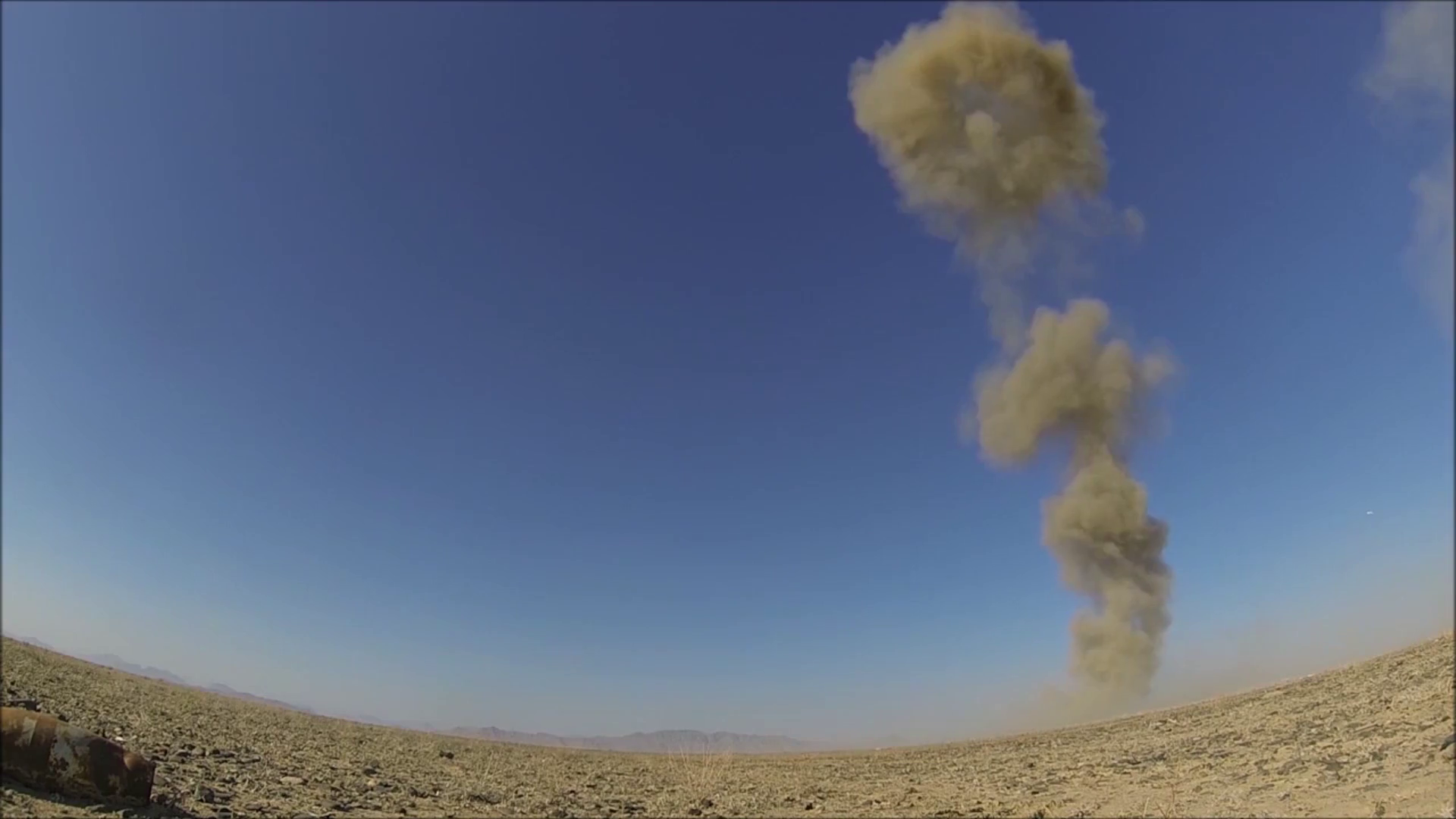 Explosion Air Force Explosive Ordinance Stock Footage SBV-301890342 ...