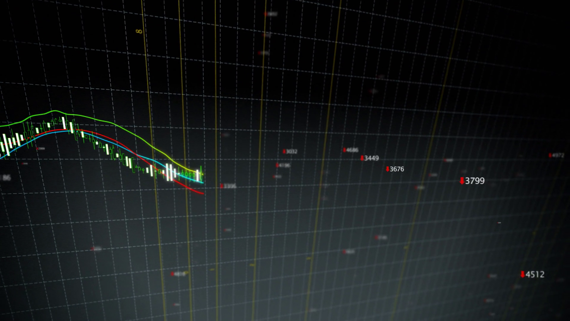 Falling Stock Index Stock Motion Graphics SBV-300018285 - Storyblocks