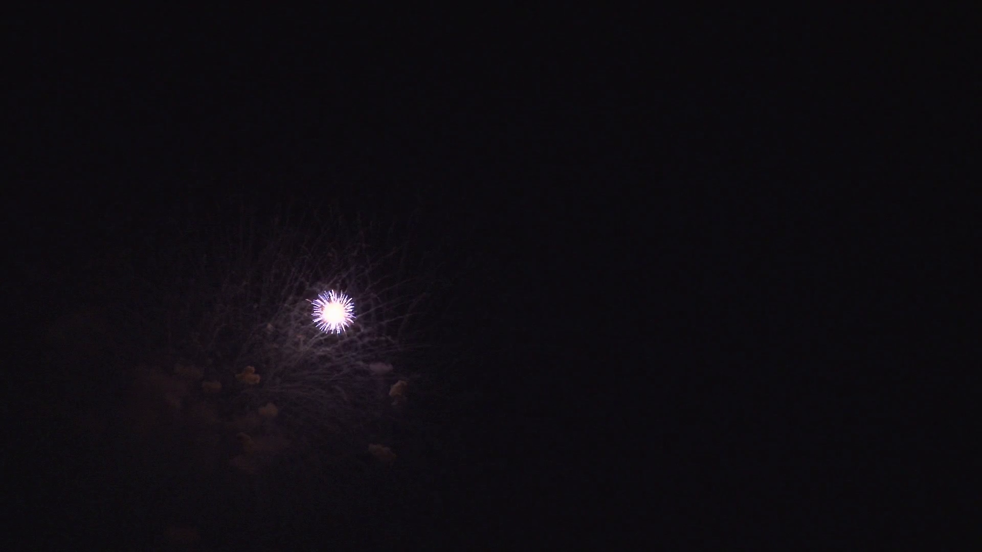 Fireworks Going Off Simultaneously Stock Footage SBV-300105548 ...