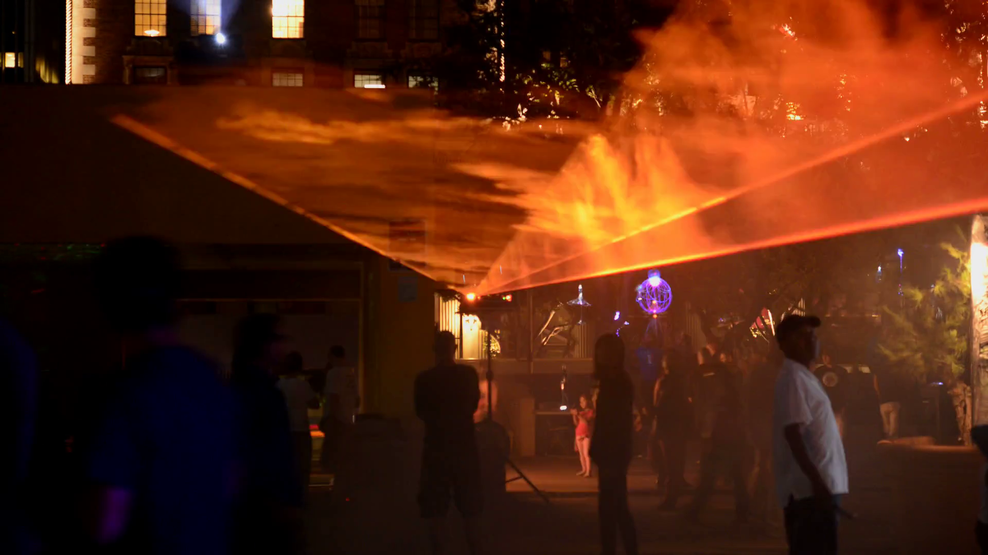 Flashing Dance Party Projector Stock Video Footage 00:11 SBV-300170727 ...