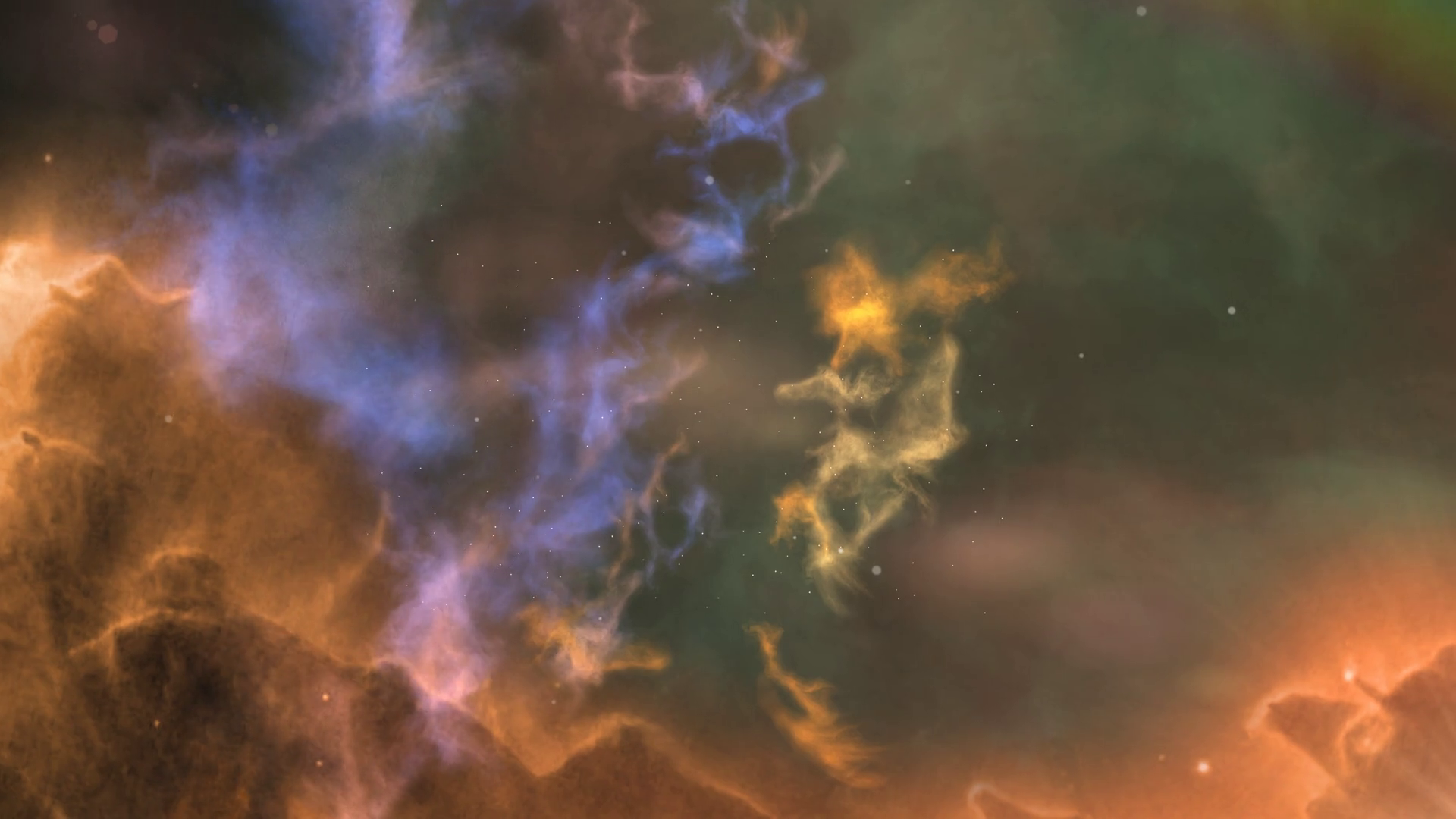 Fly Through Outer Space Nebula Stars Stock Motion Graphics SBV ...