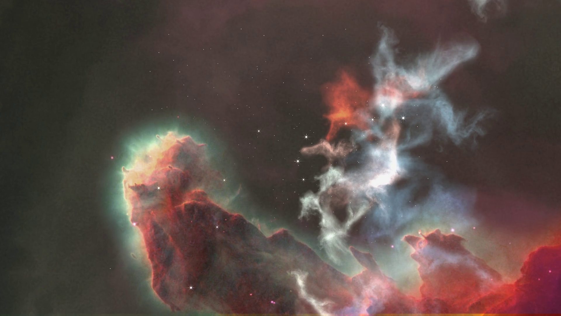 Fly Through Outer Space Nebula Stars Stock Motion Graphics SBV ...