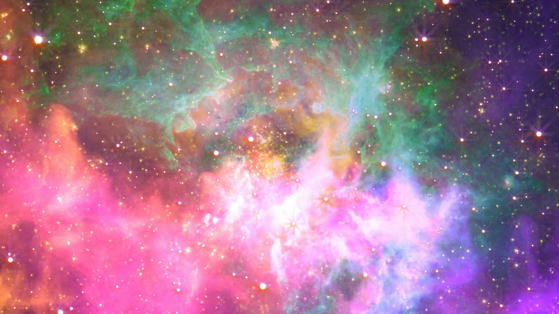Flying Through Nebula Abstract Loopable Stock Motion Graphics SBV-311070254 - Storyblocks