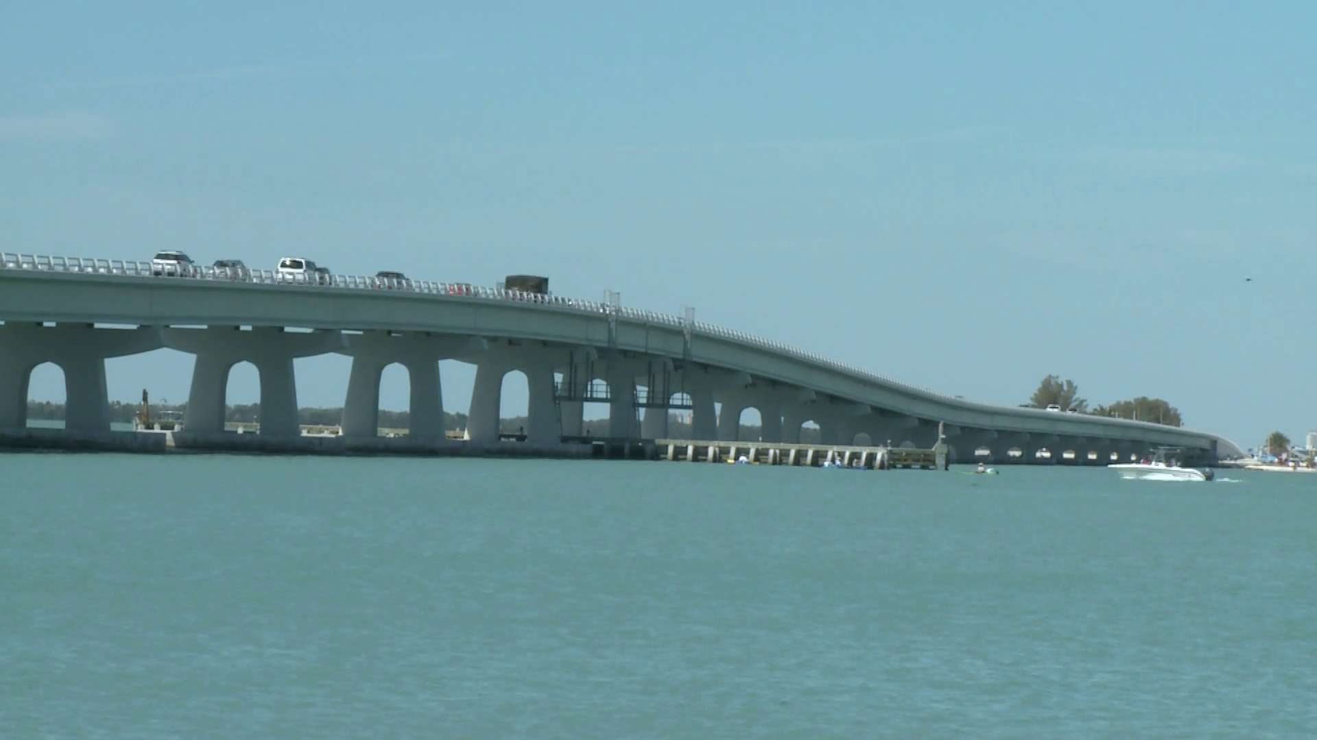 Fort Myers Bridge Traffic Stock Footage SBV-300171776 - Storyblocks