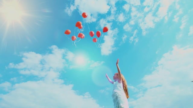 Balloon Let Loose Stock Footage: Royalty-Free Video Clips - Storyblocks