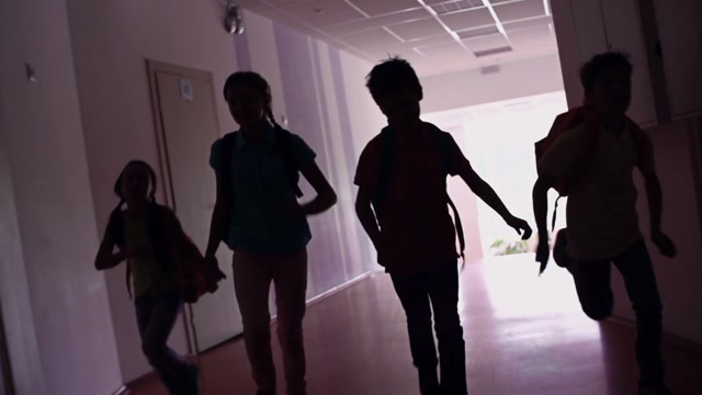 Dark School Hallway Stock Footage: Royalty-Free Video Clips - Storyblocks