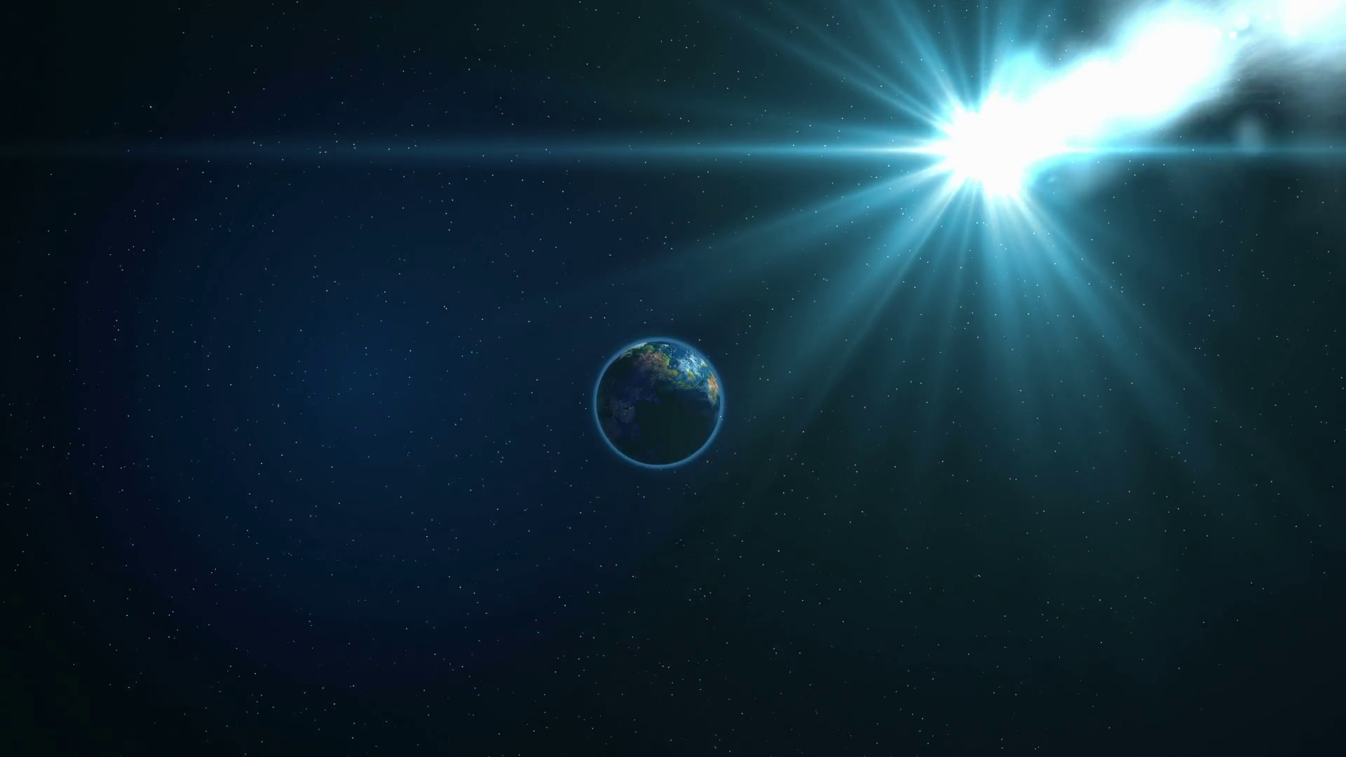 Heading Towards Earth Exploding Stock Motion Graphics SBV-300142486 ...
