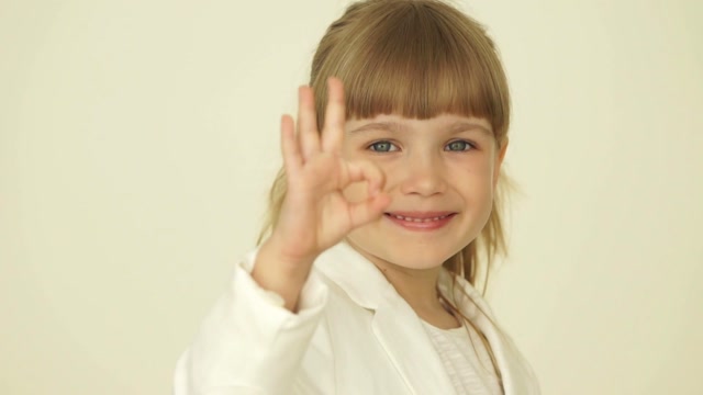 Little Girl Examination Stock Footage: Royalty-Free Video Clips - Storyblocks