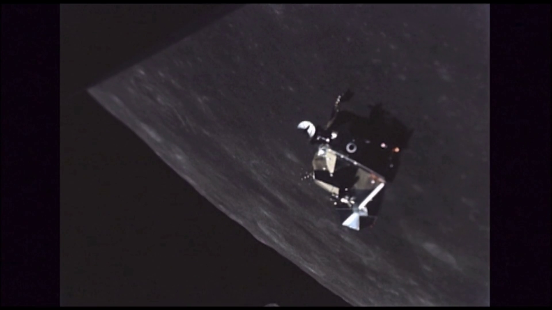 Lunar Module Positioning Descent Stock Footage SBV 300104407 Storyblocks
