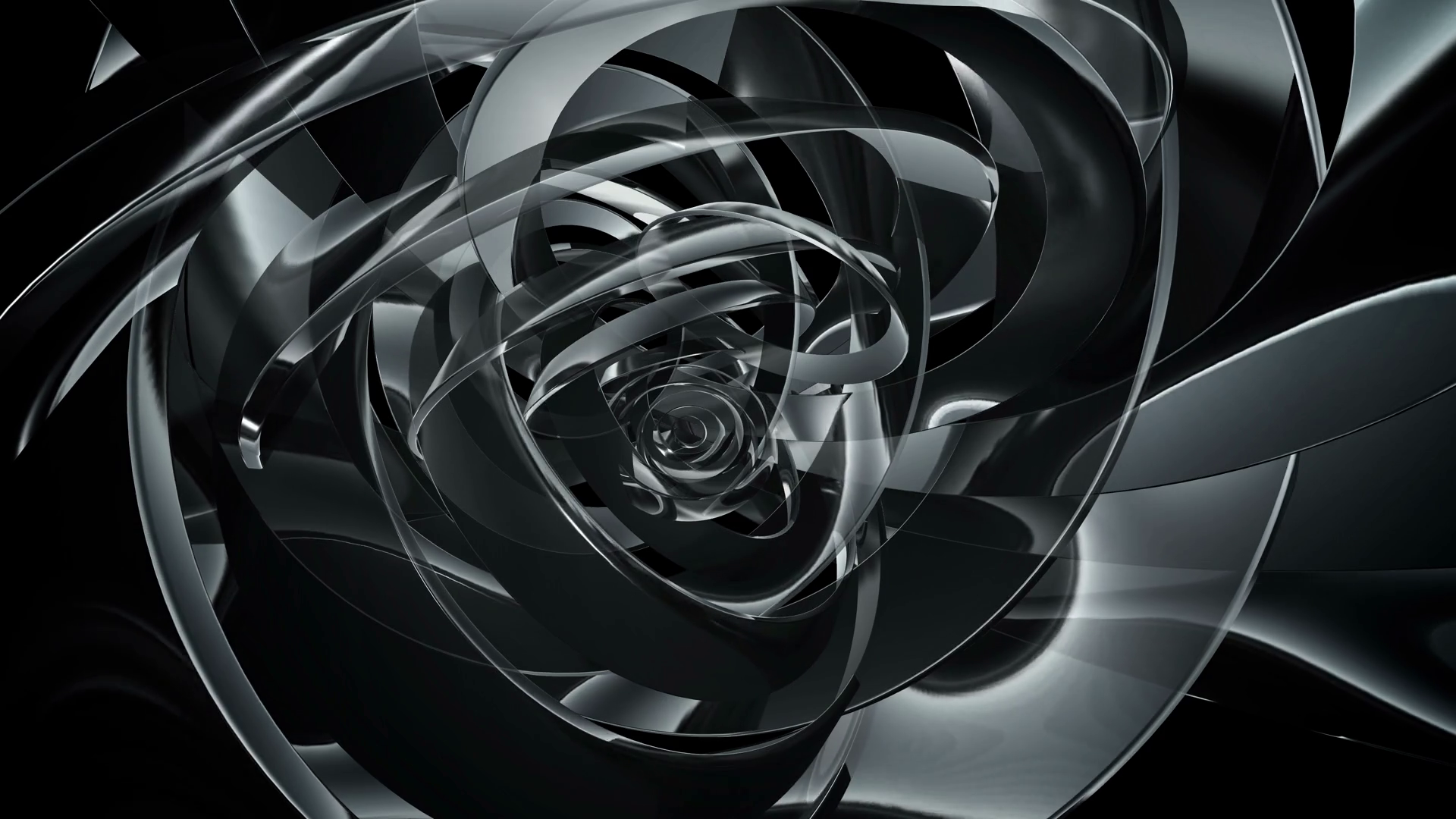 Modern Reflective Abstract Chrome Matrix Stock Motion Graphics SBV ...