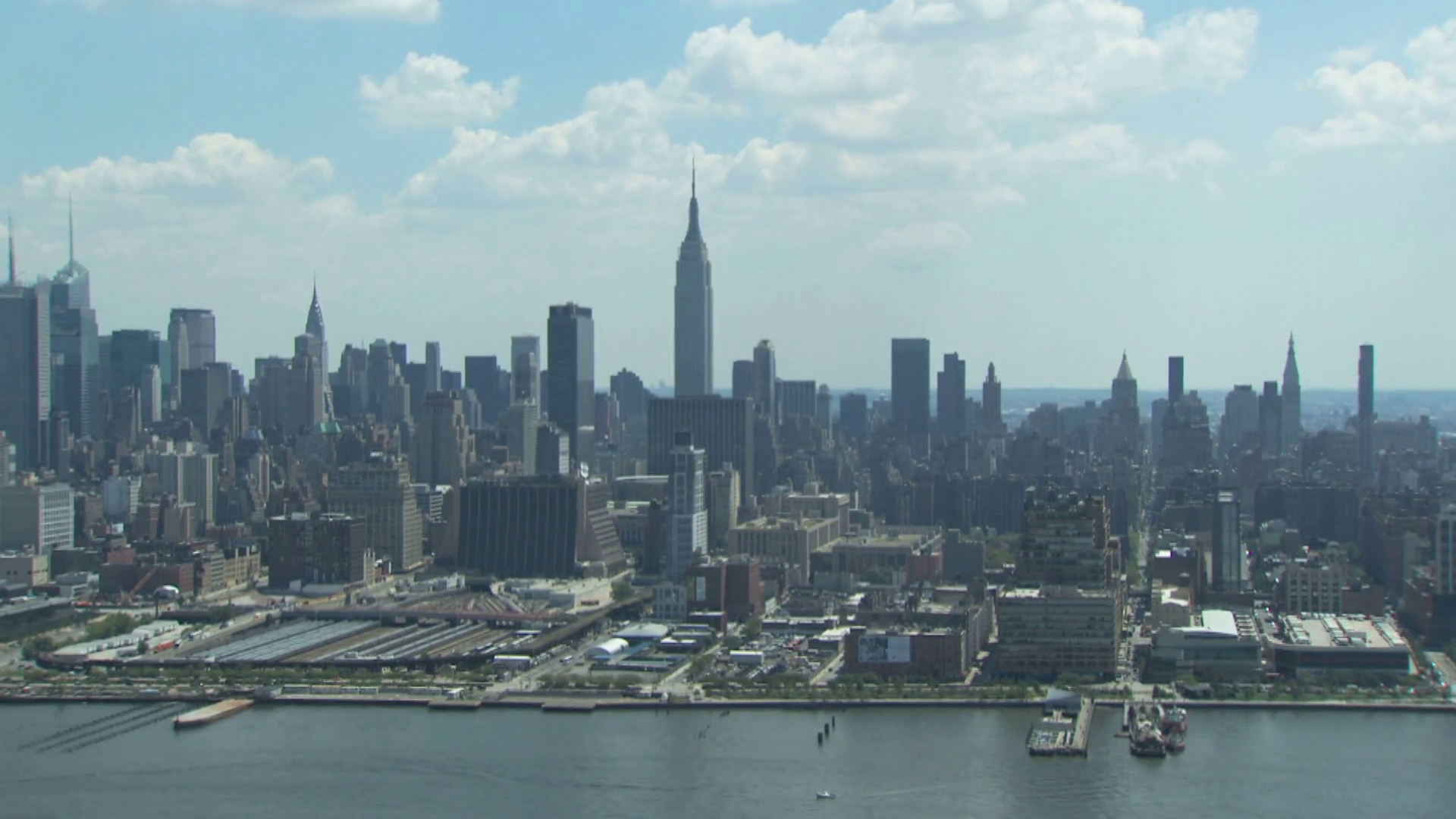 New York City Skyscrapers Zoom In Stock Video Footage 00:16 SBV ...