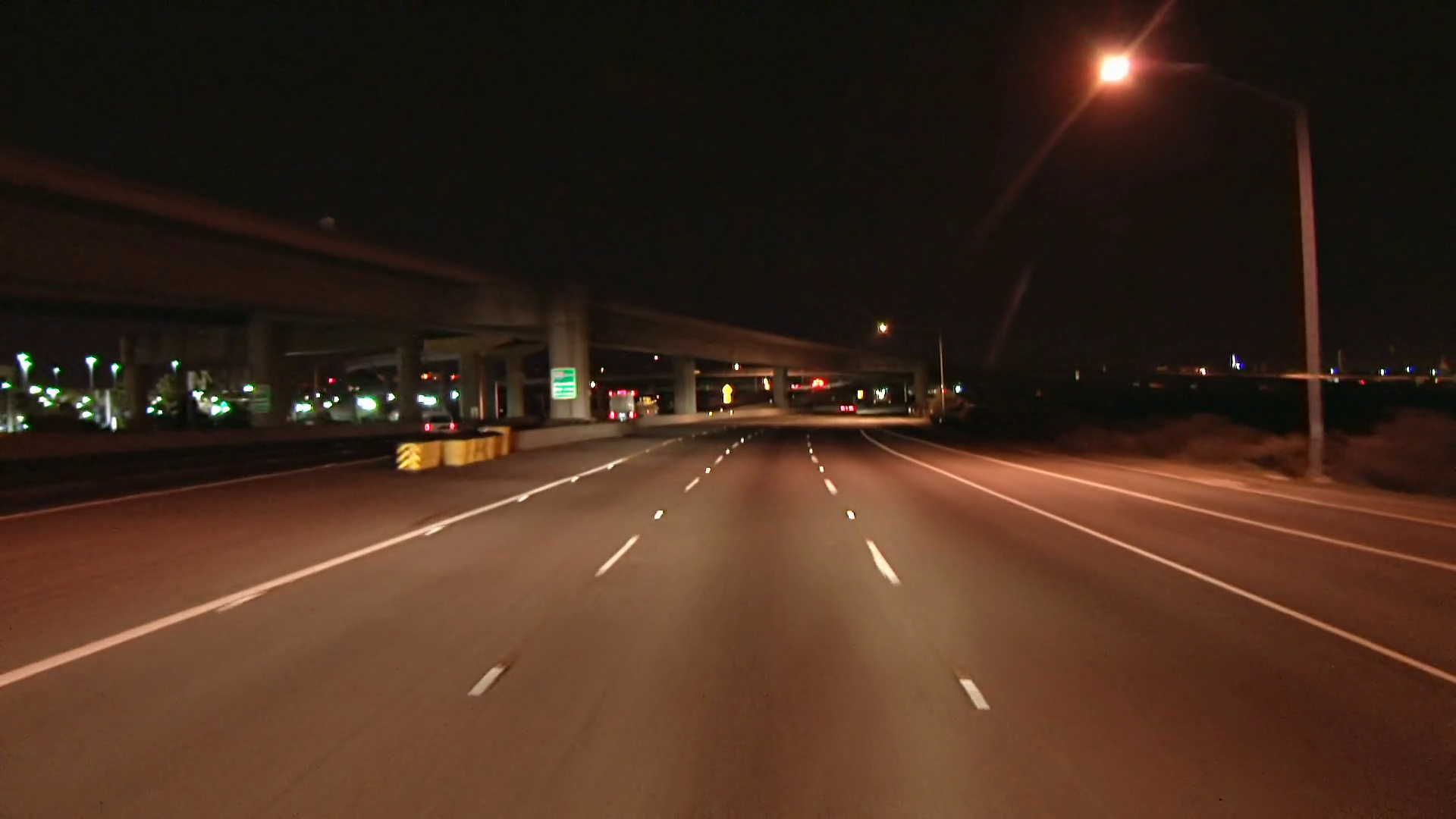 Night Driving On Overpass Stock Footage SBV-300128924 - Storyblocks