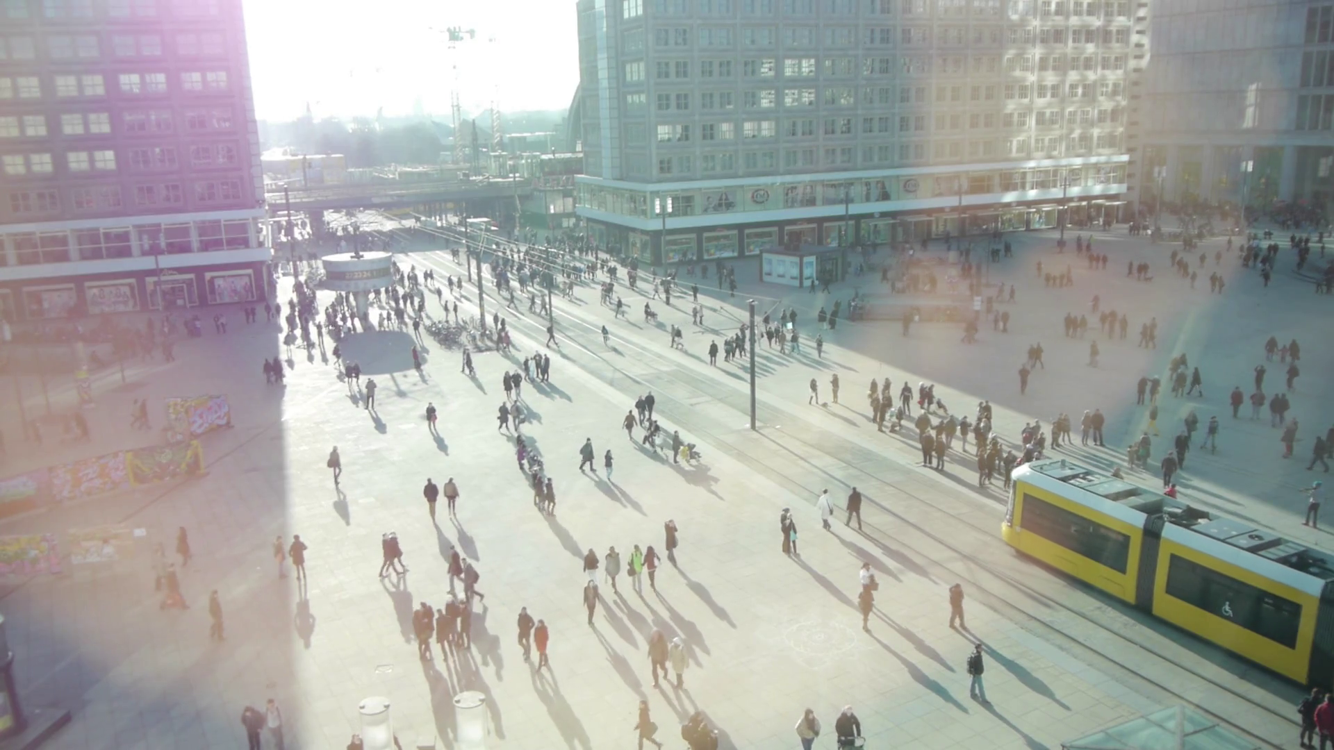 People On Crowded Street Public Place Stock Footage SBV-306543800 ...