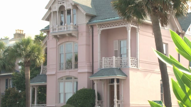 Pink Charleston Home Stock Footage: Royalty-Free Video Clips - Storyblocks
