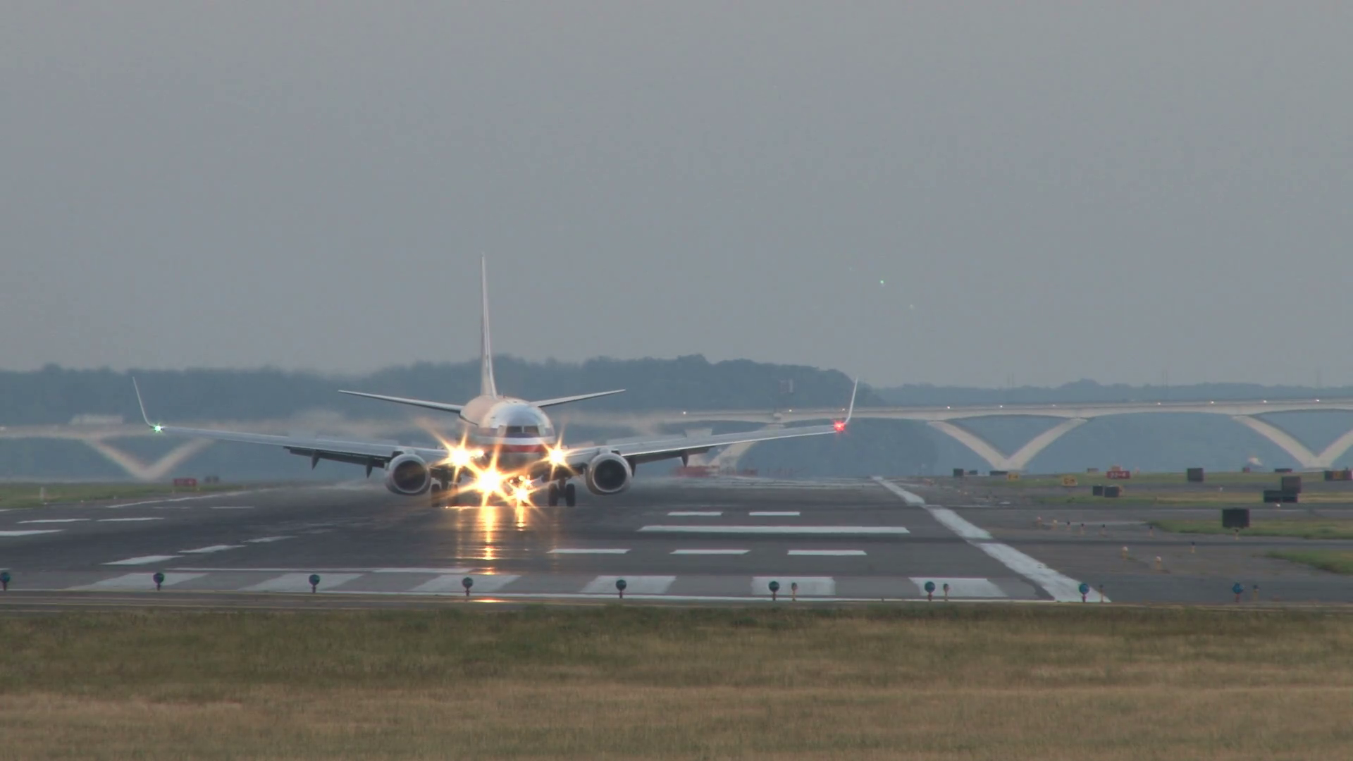 Plane Turning On Runway Stock Footage SBV-300017397 - Storyblocks