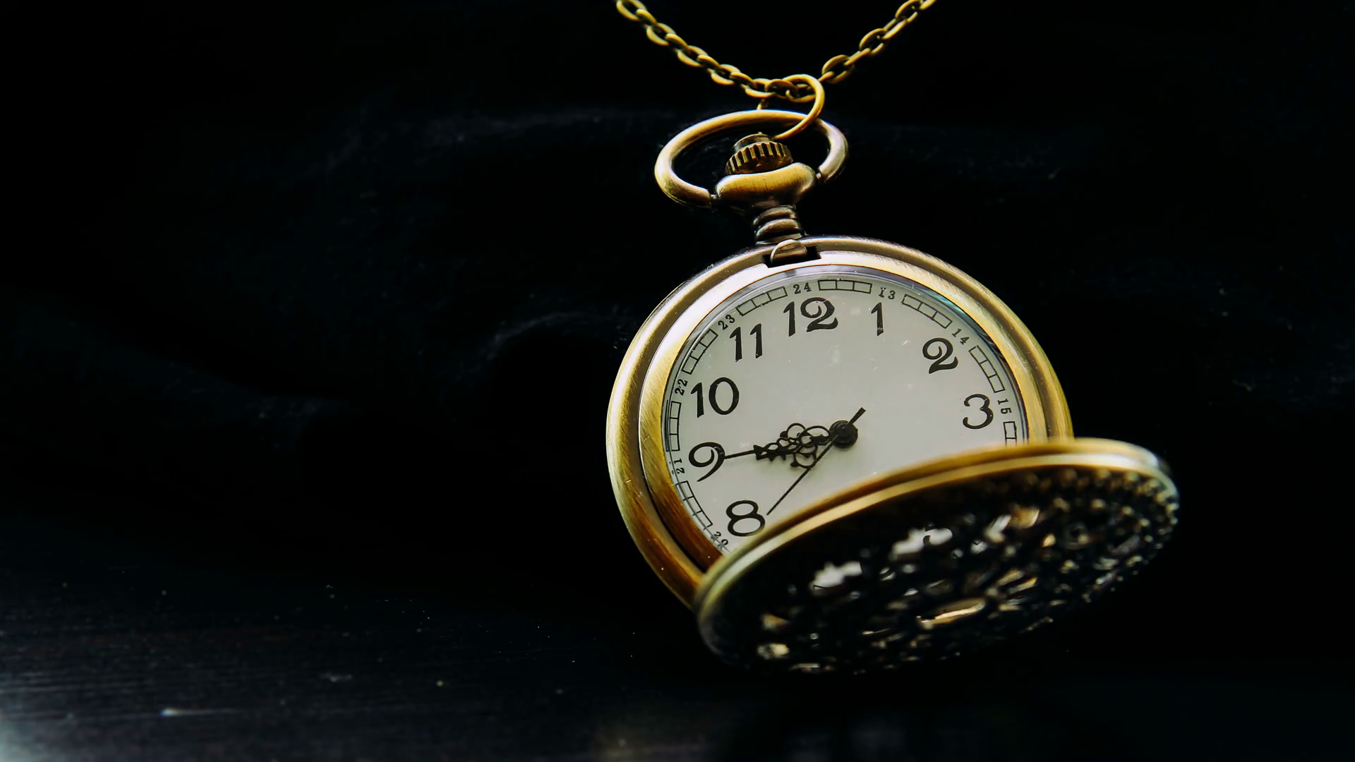 Pocket Watch Time Lapse Graded Antique Stock Footage SBV-301622138 ...