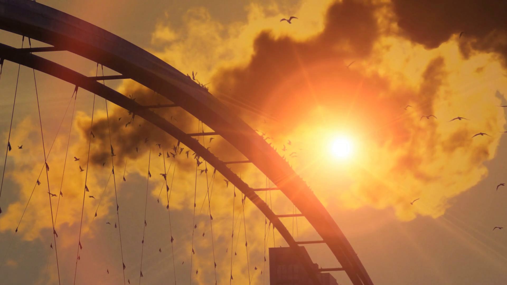 Pollution Smoke Smog Dirty Atmosphere Stock Footage SBV-306543099 ...