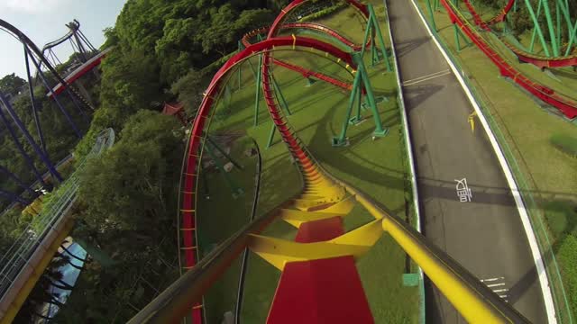 Roller Coaster Stock Footage: Royalty-Free Video Clips - Storyblocks