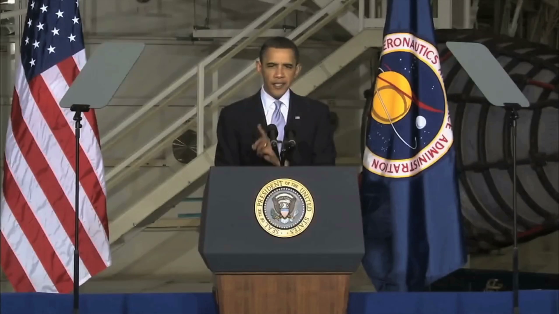 President Obamas First Memories Of Space Stock Footage SBV-300105128 ...