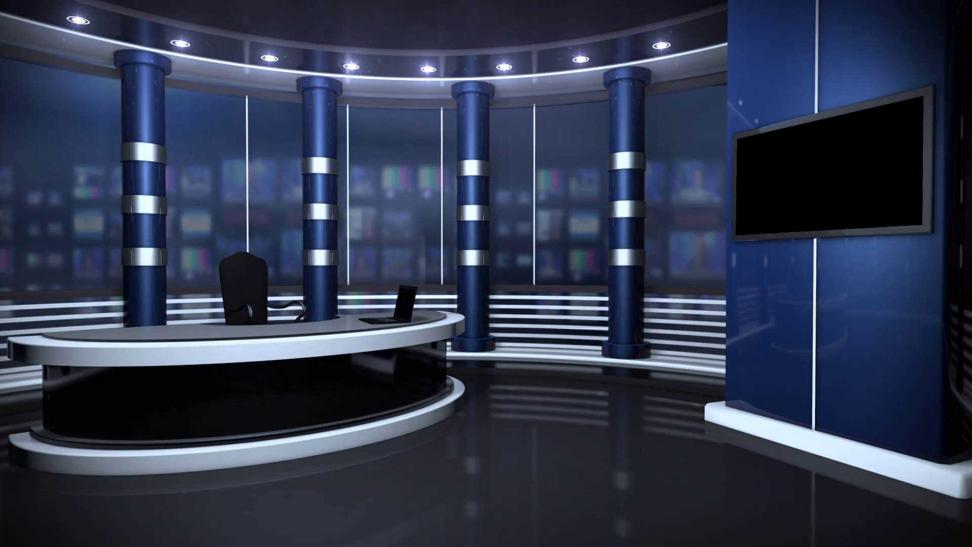 Primetime News Set Stock Footage SBV-300129627 - Storyblocks