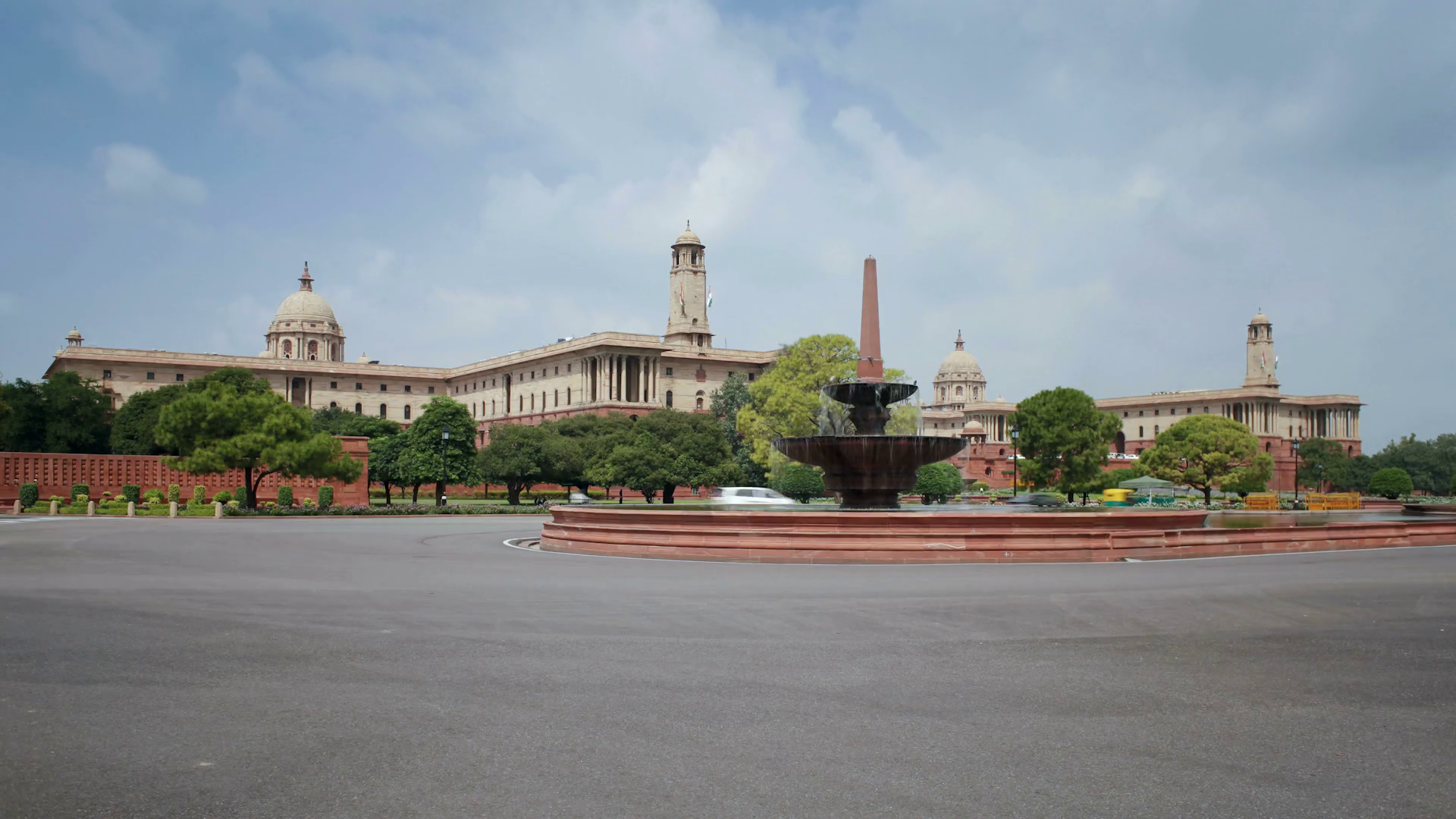 Raj Path Leading To Parliament Building New Stock Footage SBV-300209463 ...