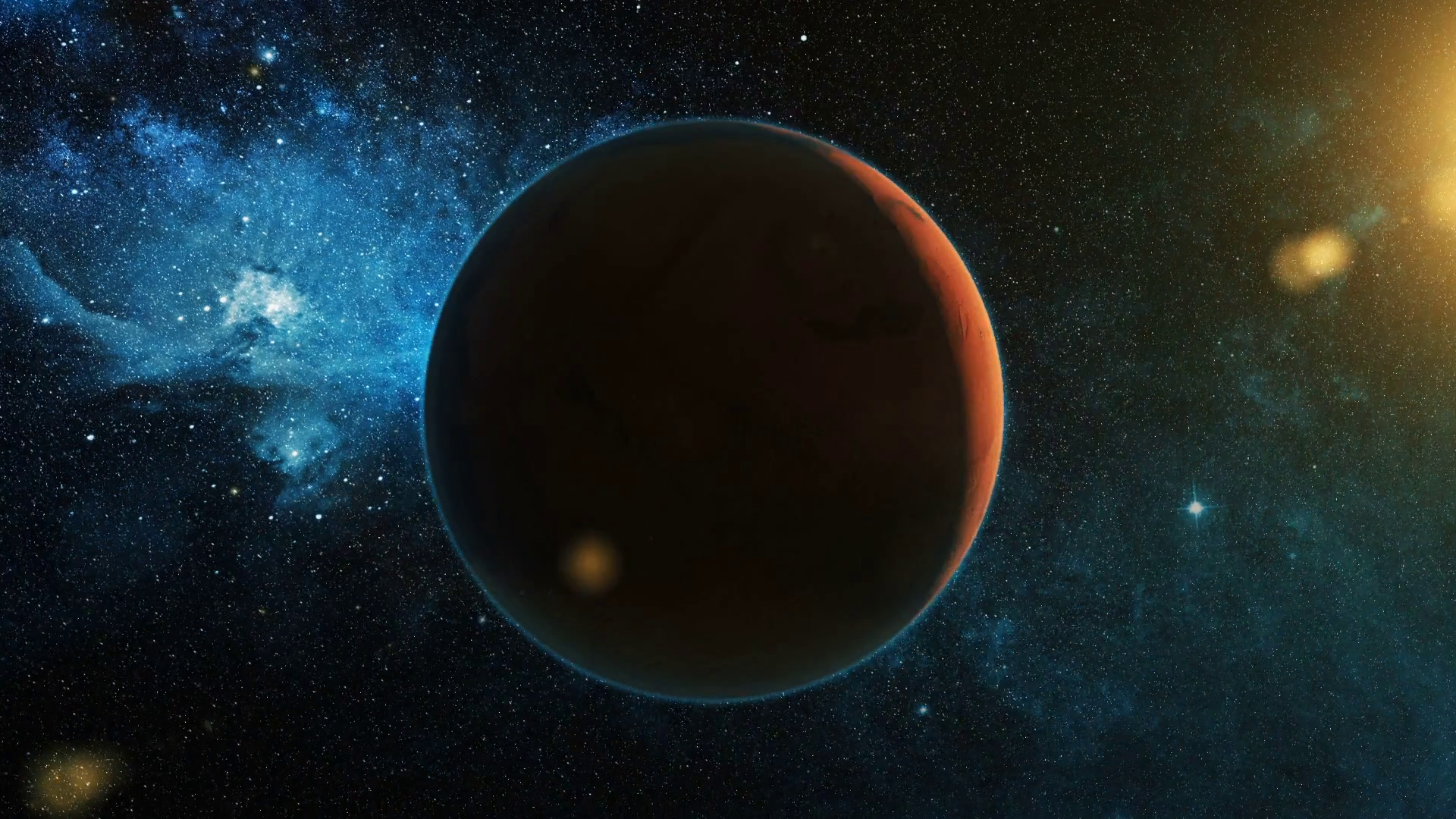 Realistic Planet Mars From Space Stock Motion Graphics SBV-312373217 ...