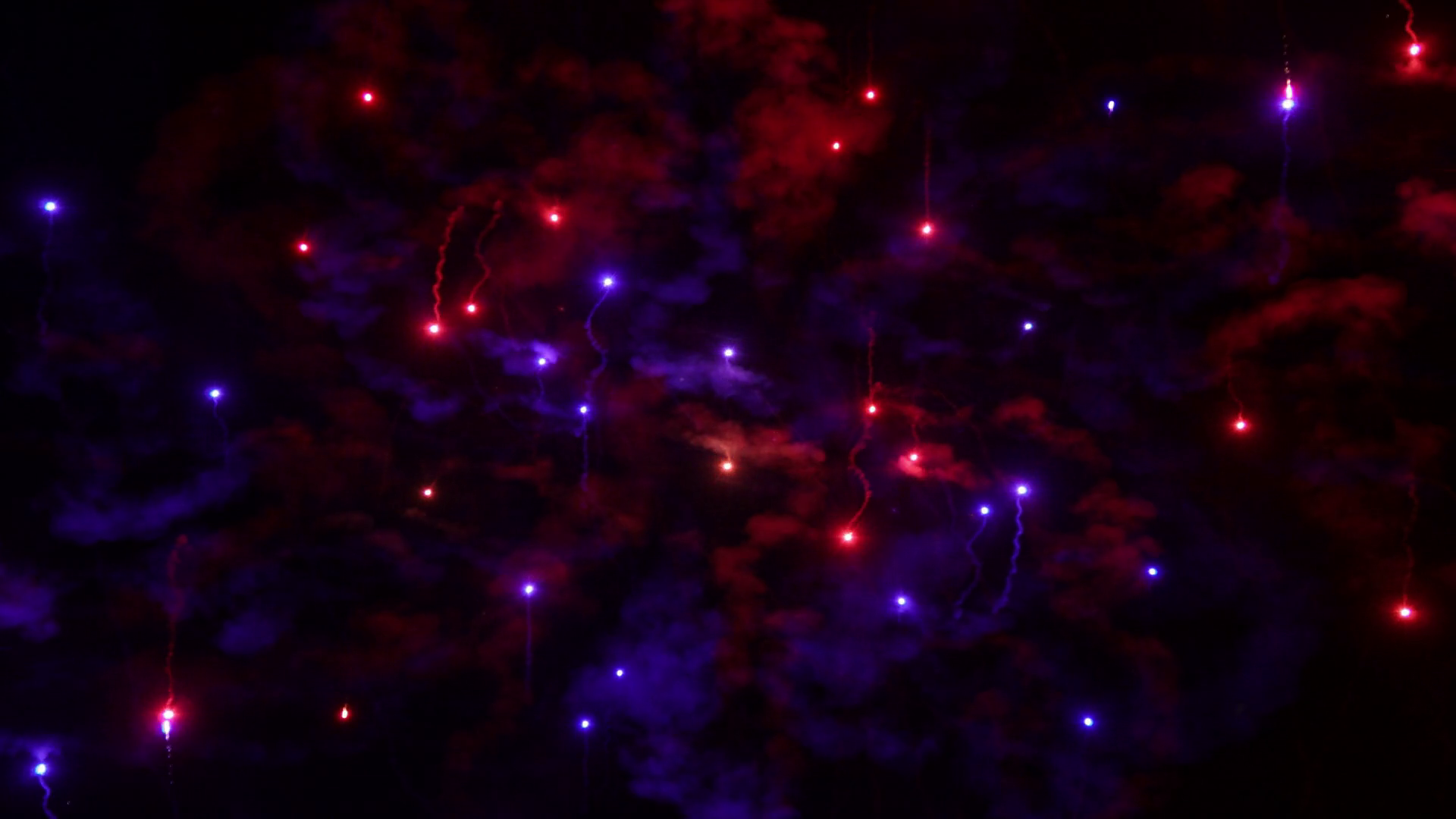 Slow Falling Fireworks Sparks Stock Motion Graphics SBV-300185393 ...