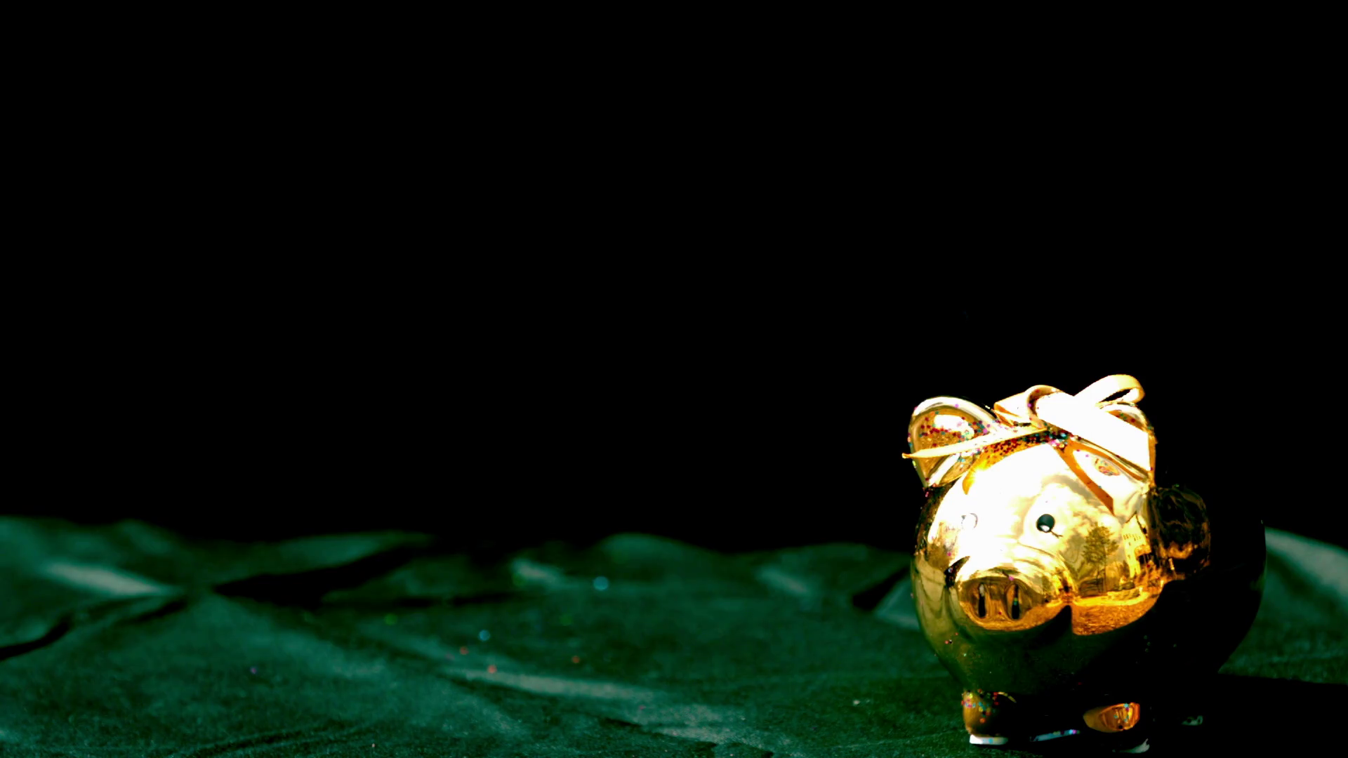 Slow Motion Exploding Piggy Bank Coins and Confetti Stock Video Footage ...