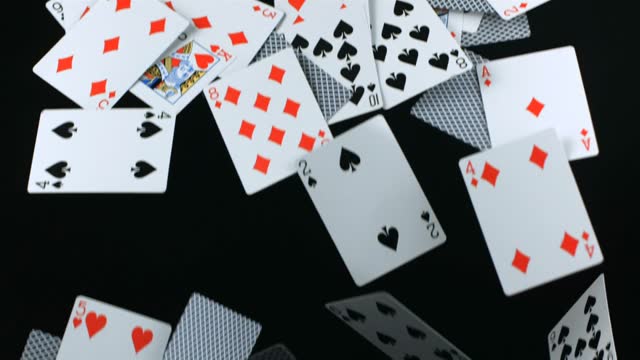 Falling Cards Stock Footage: Royalty-Free Video Clips - Storyblocks